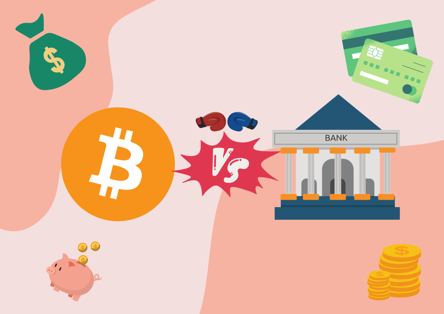 Bitcoin vs. Traditional Banking: Examining the Differences and Benefits